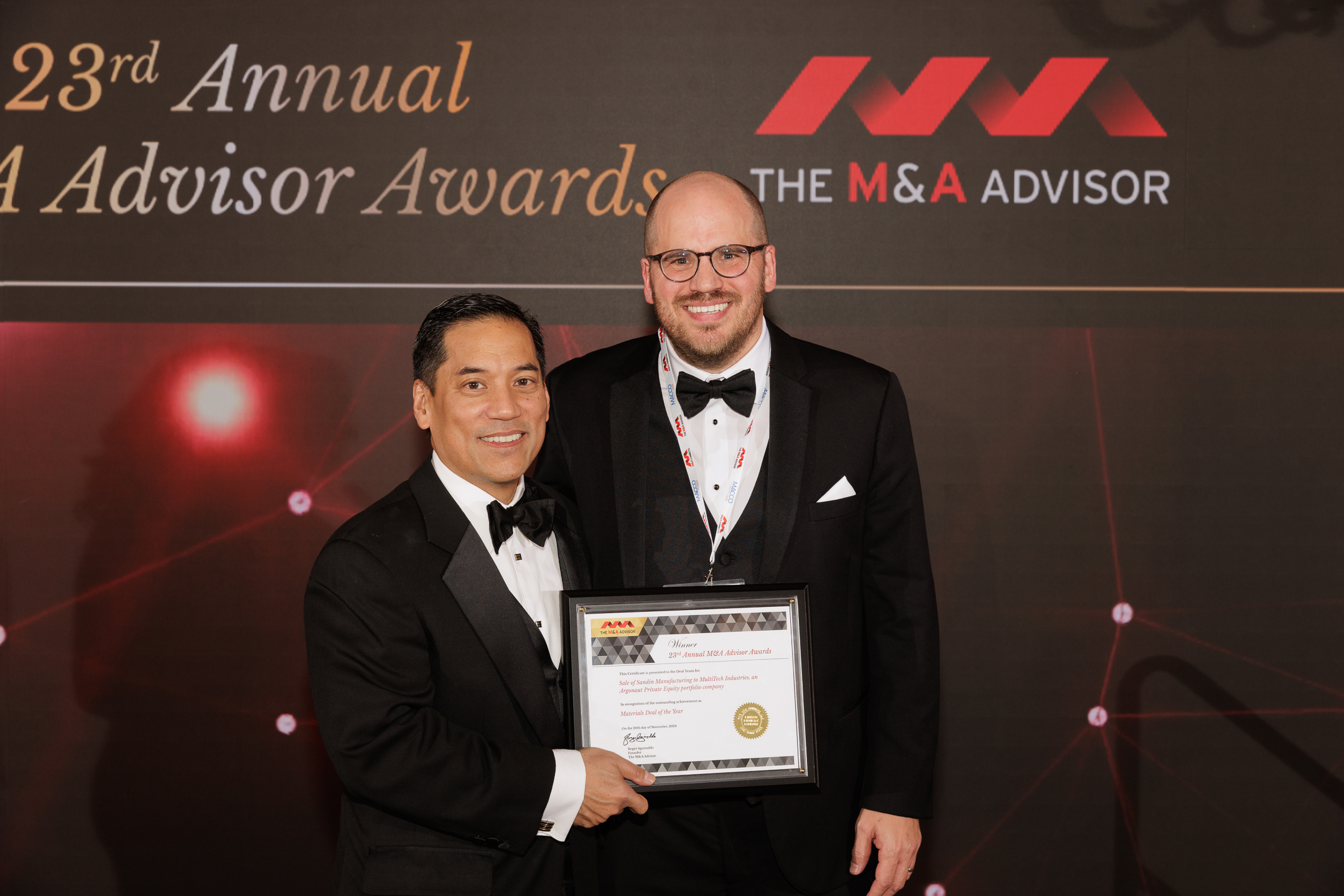 Mergers Alliance | Dresner Partners announced as a winner of the 23rd Annual M&A Advisor Awards ...